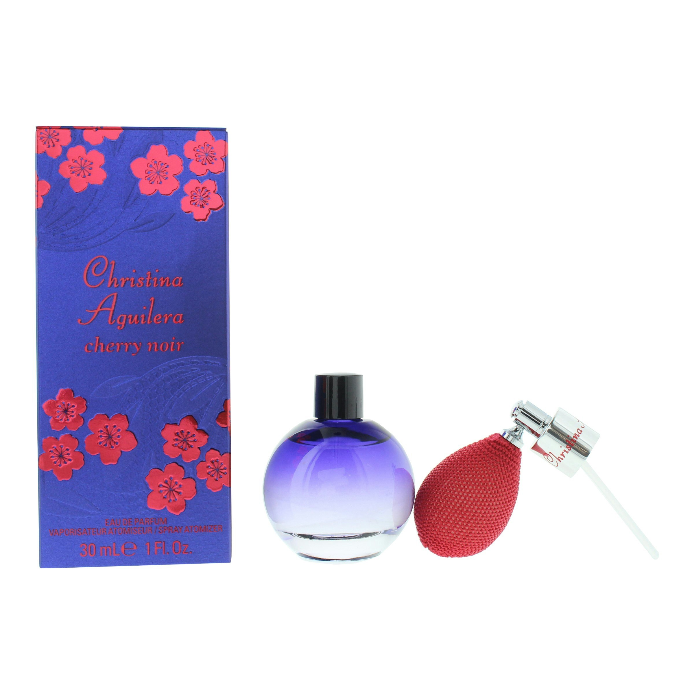 Christina Aguilera Cherry Noir Eau De Parfum 30ml Spray - Beauty Set ...